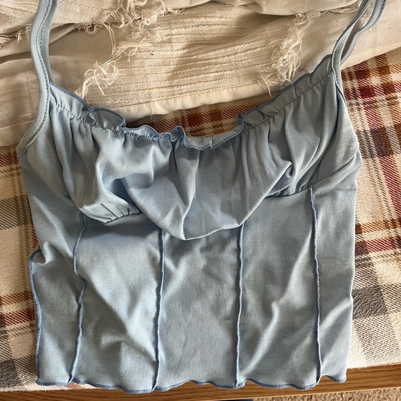 SHEIN | Tops | Sheinslight Blue | Poshmark